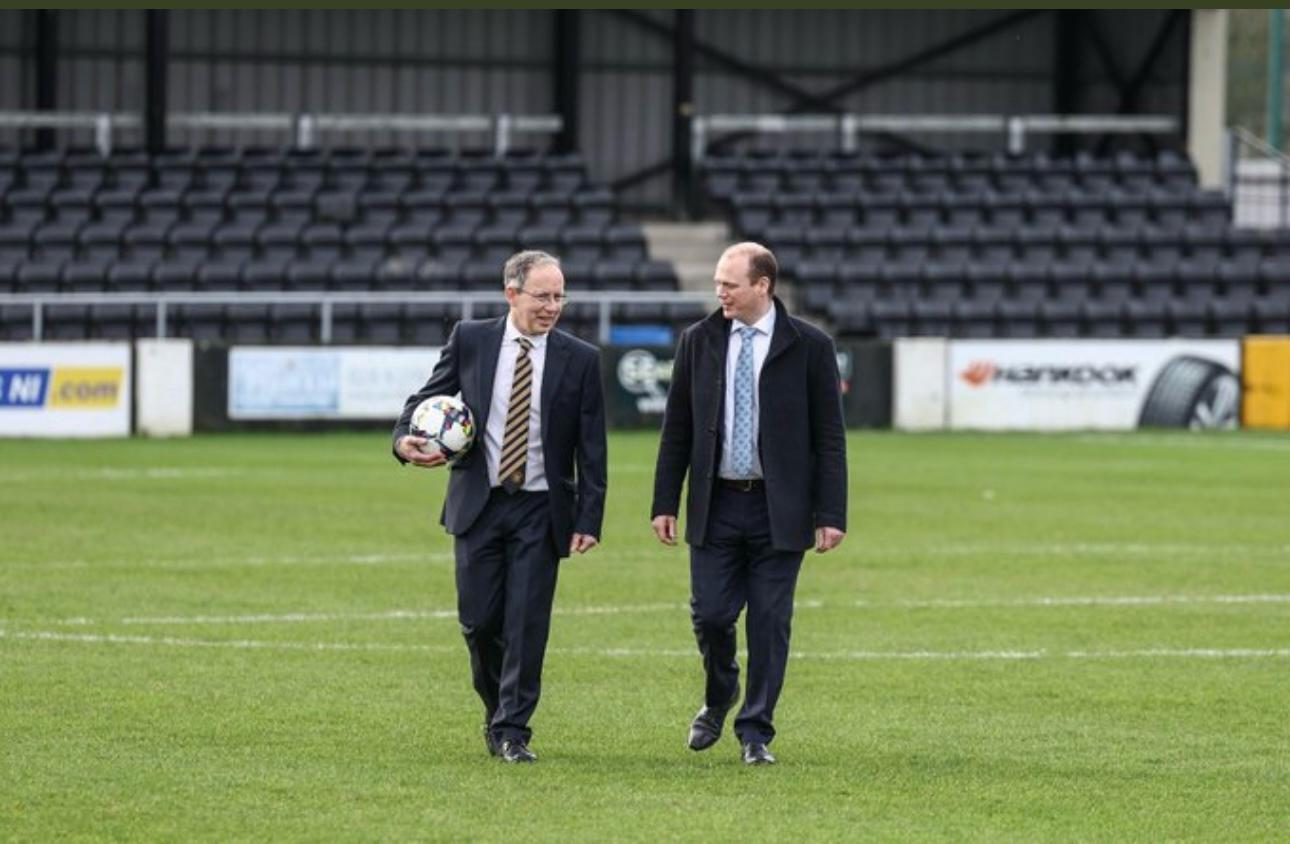 CRFC Hosts Minister of Communities - Carrick Rangers - Fan Experience ...